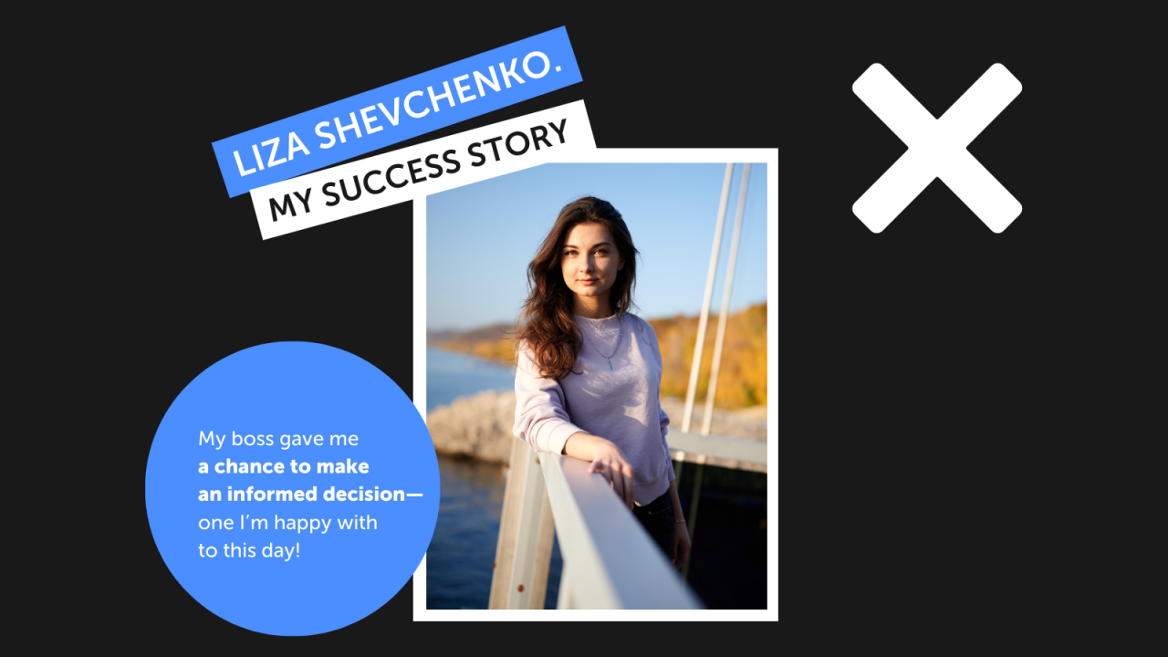 LIZA SHEVCHENKO. MY SUCCESS STORY. LIZA SHEVCHENKO. MY SUCCESS STORY.