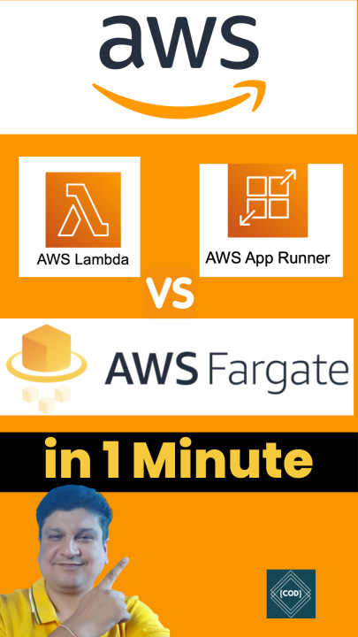 Difference between AWS Lambda, App Runner & Fargate Service in AWS ... Difference between AWS Lambda, App Runner & Fargate Service in AWS ...