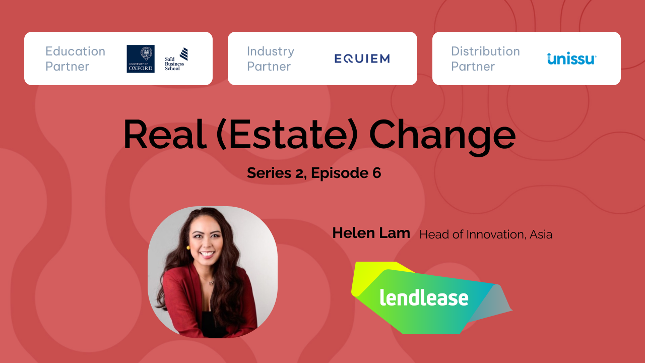 Innovation and leadership at Lendlease; an interview with Helen Lam Innovation and leadership at Lendlease; an interview with Helen Lam