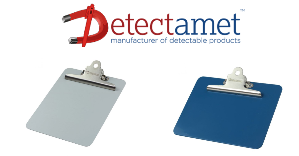 Detectamet's Metal Detectable and X-ray Visible Clipboard Range! Detectamet's Metal Detectable and X-ray Visible Clipboard Range!