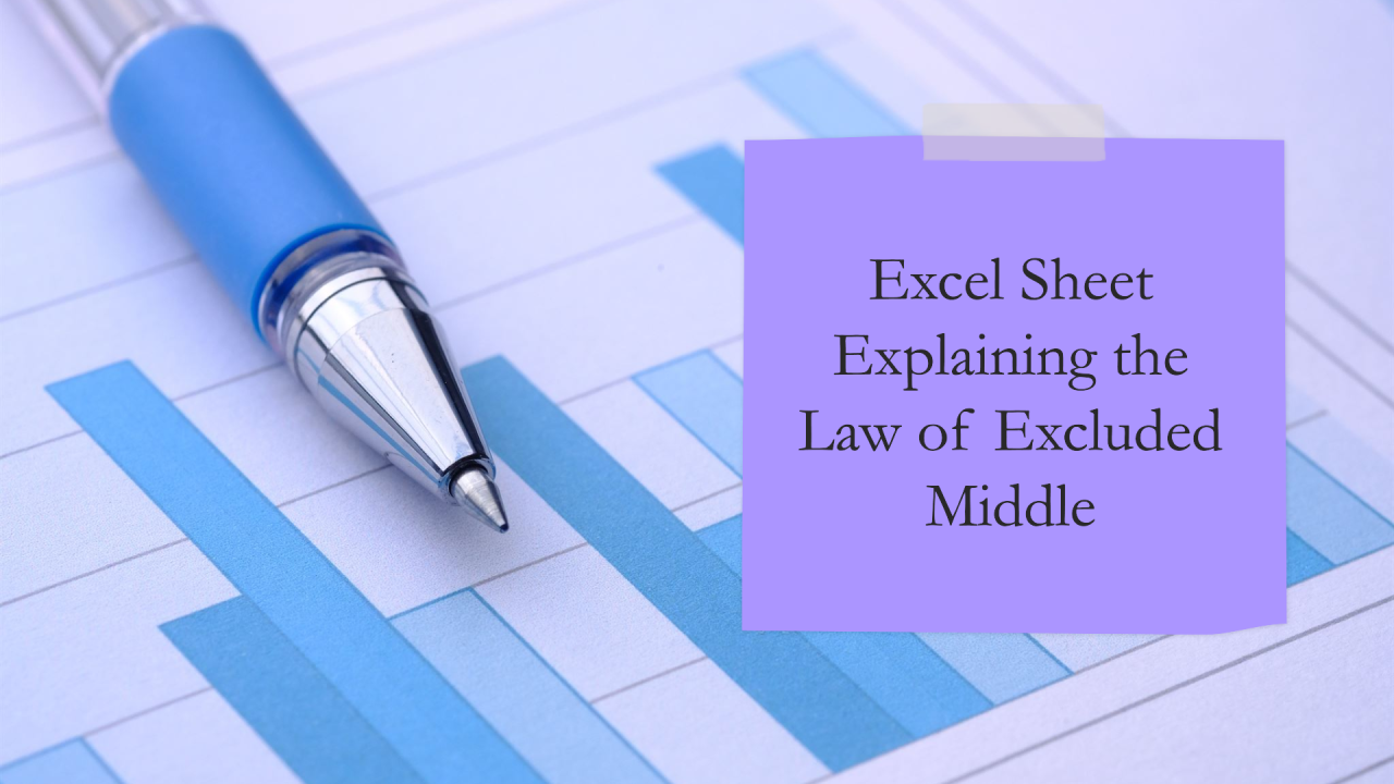 Law of Excluded Middle and Excel's Logical Functions Law of Excluded Middle and Excel's Logical Functions