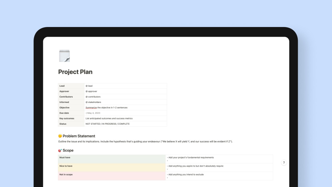 Project Plan: Streamlining Your Path to Project Success Project Plan: Streamlining Your Path to Project Success