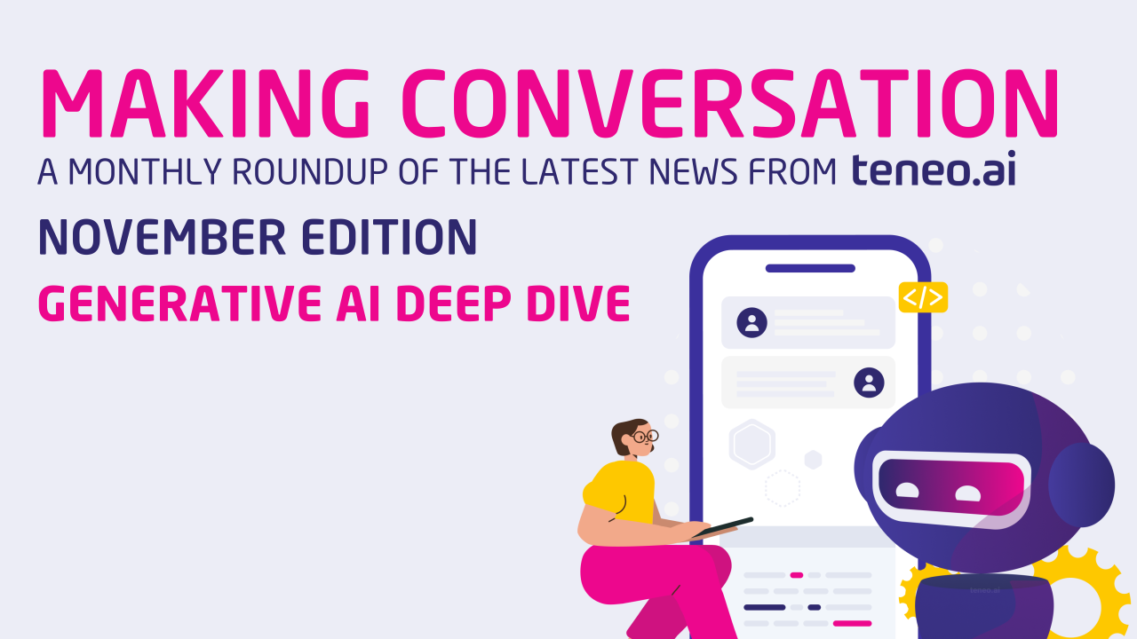 Making Conversation: #GenerativeAI Deep Dive Making Conversation: #GenerativeAI Deep Dive