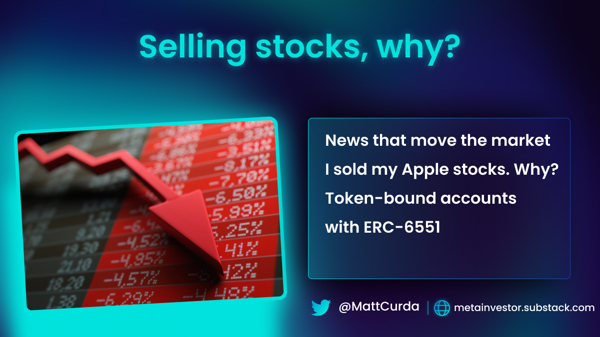 📈 Selling stocks, why? 📈 Selling stocks, why?