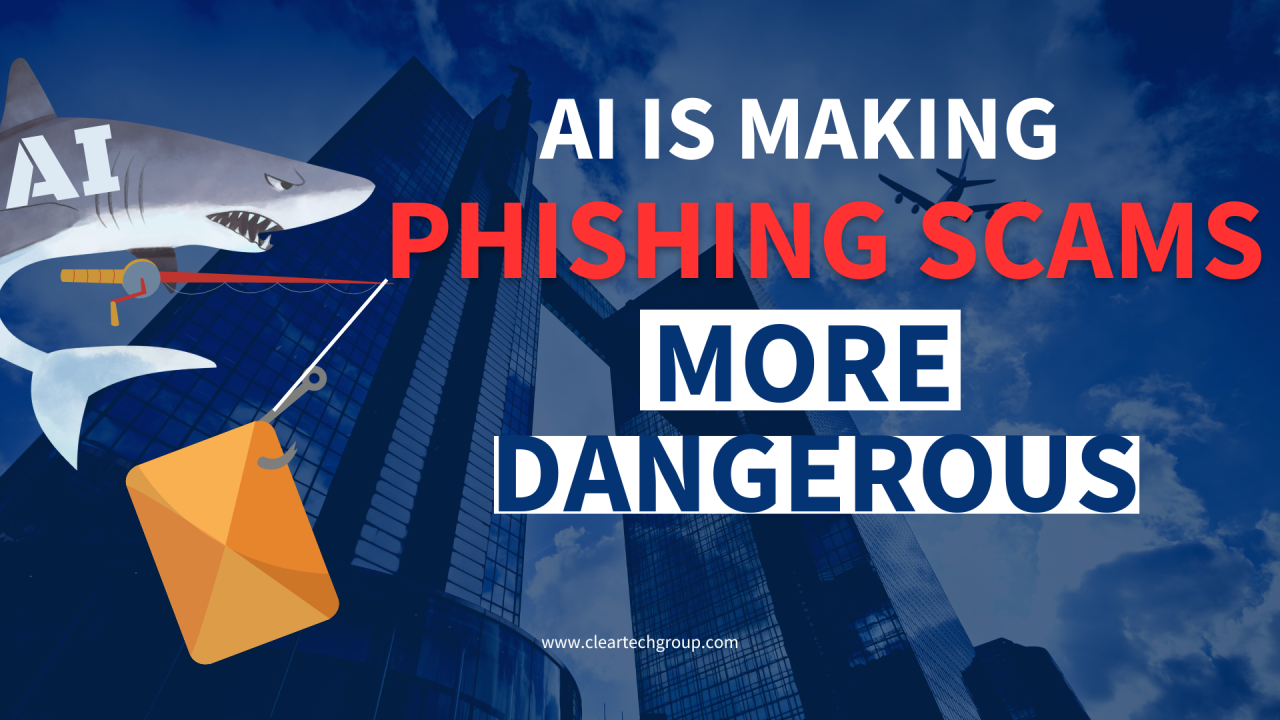 Artificial intelligence is making phishing scams more dangerous Artificial intelligence is making phishing scams more dangerous