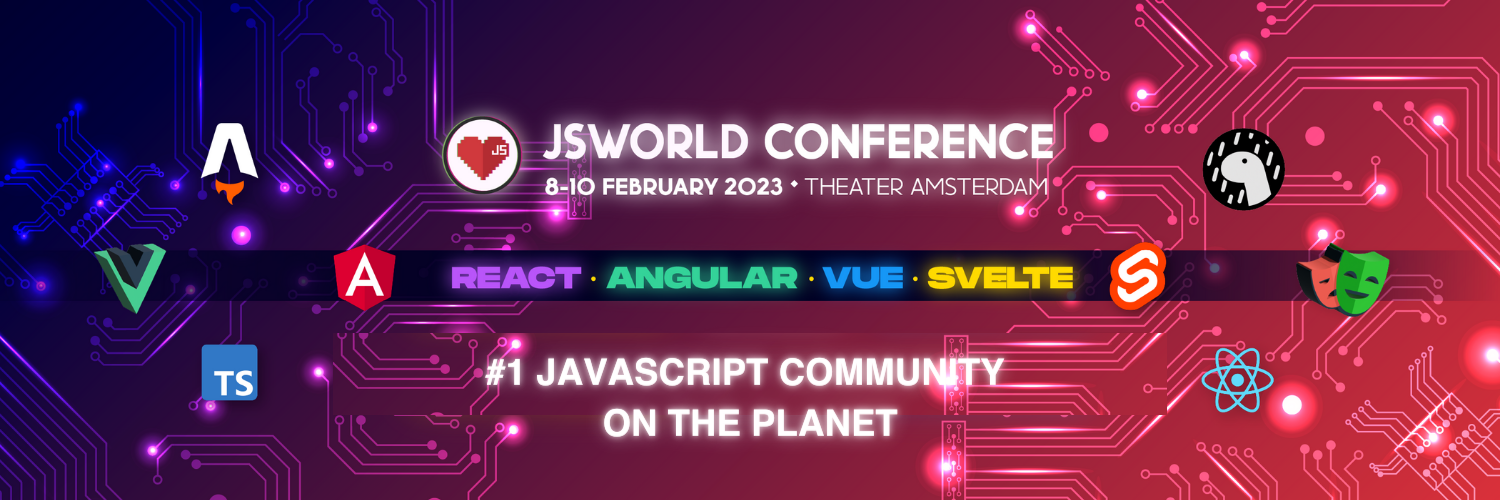 JSWORLD Conference 2023 - 50% Sold Out 🚨 JSWORLD Conference 2023 - 50% Sold Out 🚨