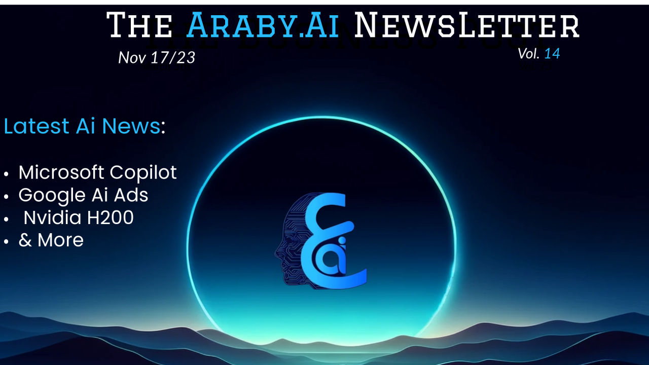 Revolutionizing AI: Microsoft Copilot, Google Ads, Nvidia H200 | Araby ... Revolutionizing AI: Microsoft Copilot, Google Ads, Nvidia H200 | Araby ...