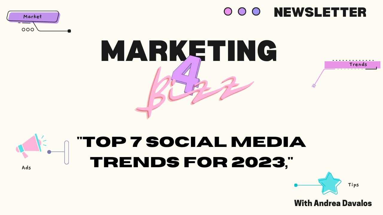 Top 7 Social Media Trends for 2023, according to Hootsuite Top 7 Social Media Trends for 2023, according to Hootsuite