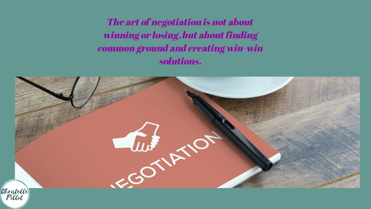 Mastering the art of Negotiations Mastering the art of Negotiations