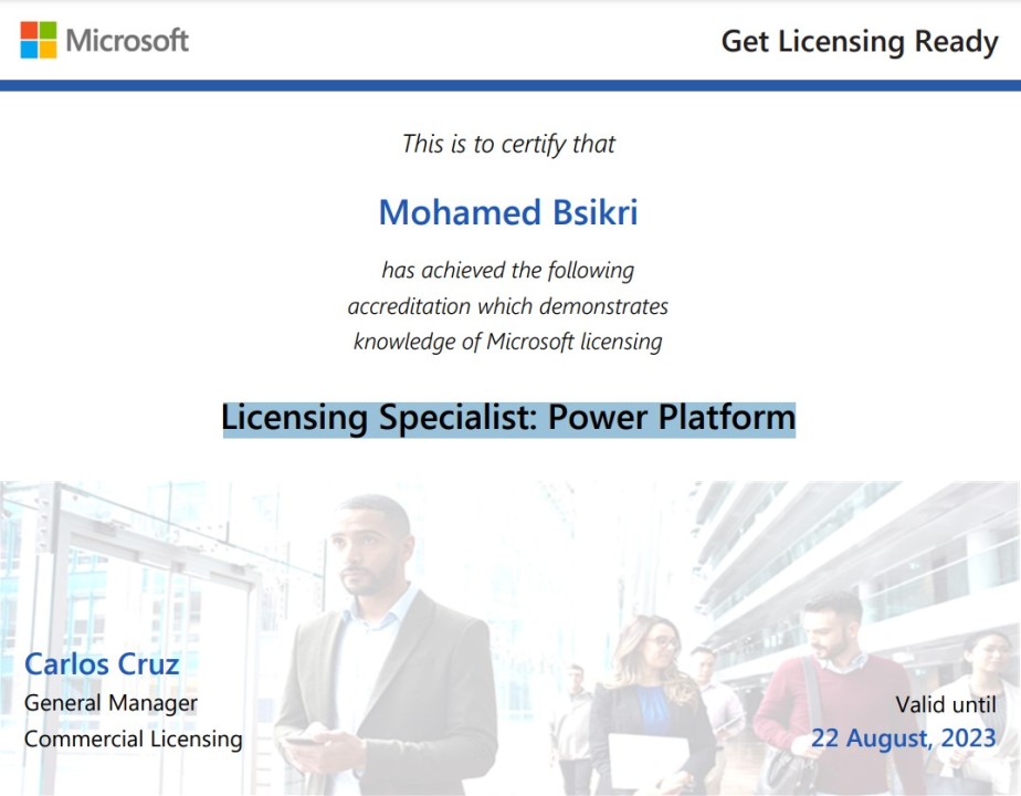 Power Platform Licensing Specialist Power Platform Licensing Specialist