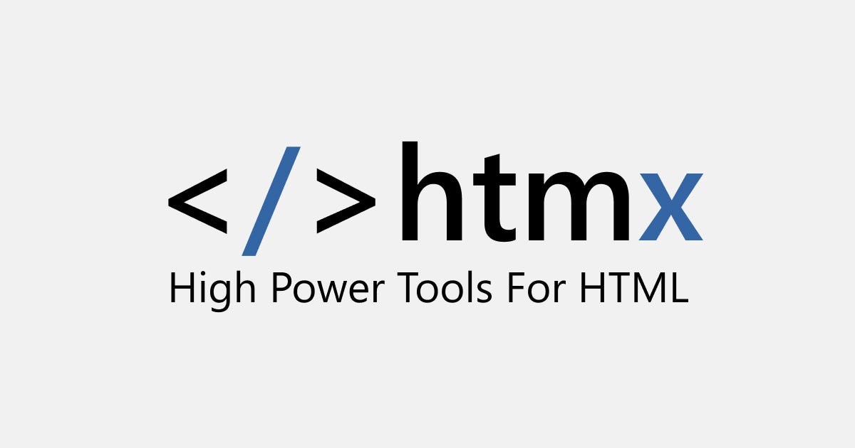 Revolutionizing Web Development: The HTMX Advantage Revolutionizing Web Development: The HTMX Advantage