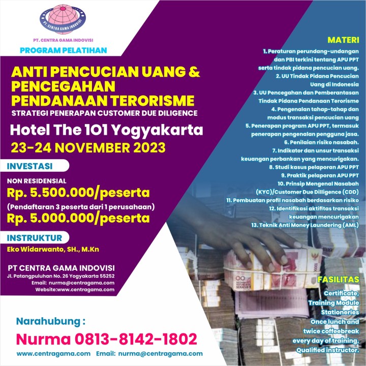 Pelatihan Customer Due Diligence PPT APU Pelatihan Customer Due Diligence PPT APU