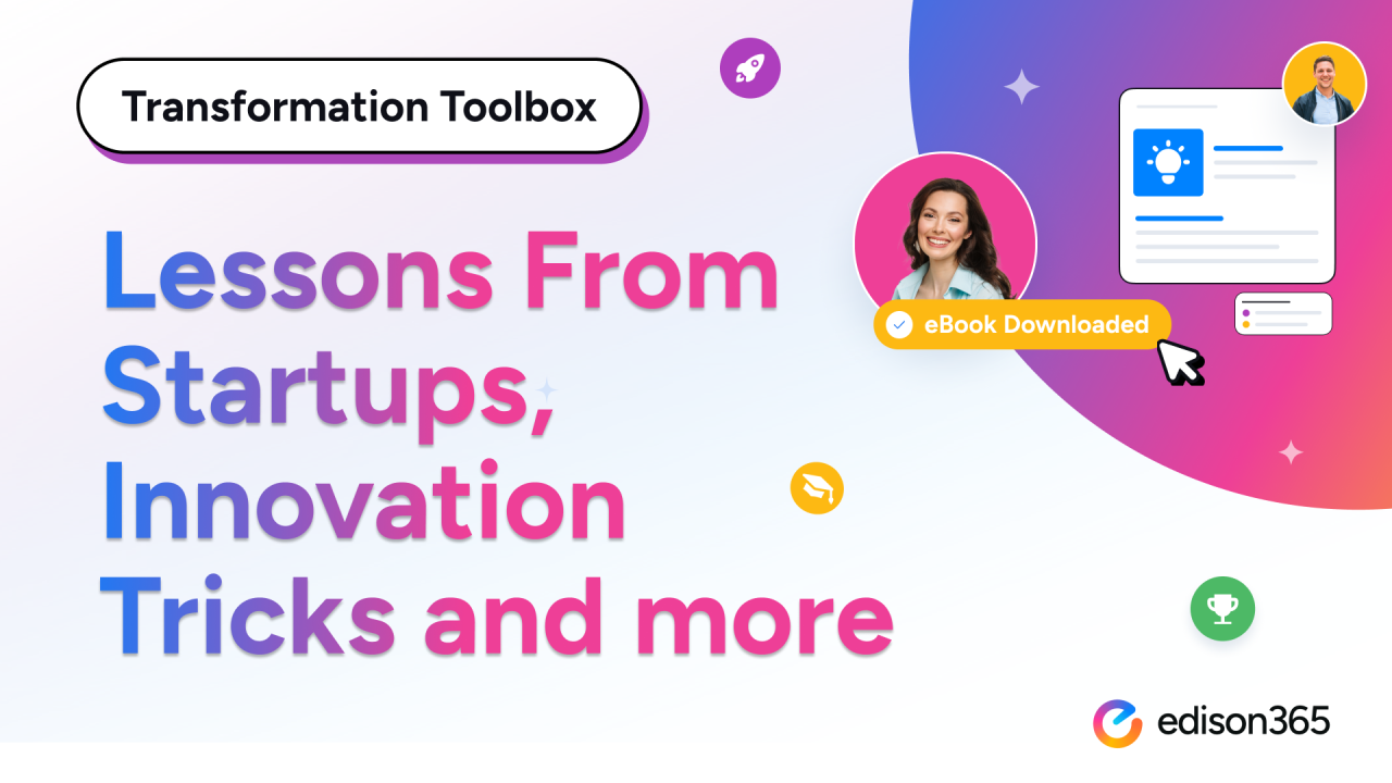 Lessons Learned, Innovation Tips and more Lessons Learned, Innovation Tips and more