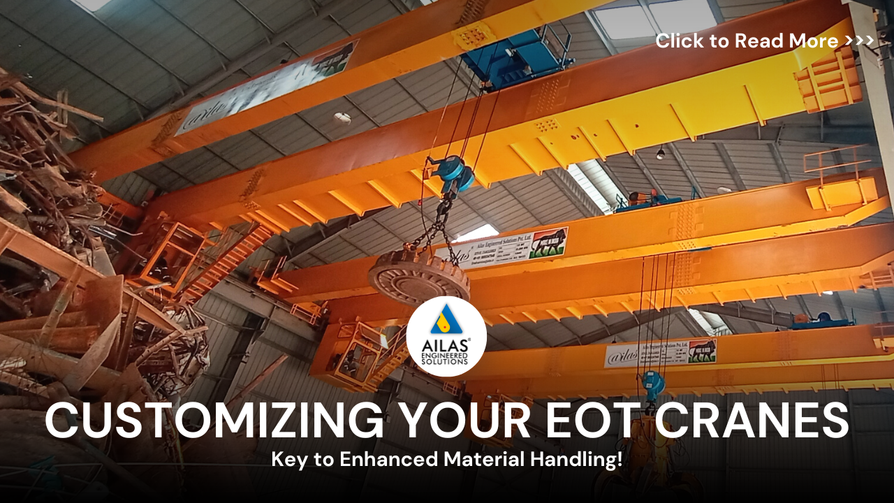Customizing your EOT Cranes: Key to Enhanced Material Handling!π οΈπ Customizing your EOT Cranes: Key to Enhanced Material Handling!π οΈπ