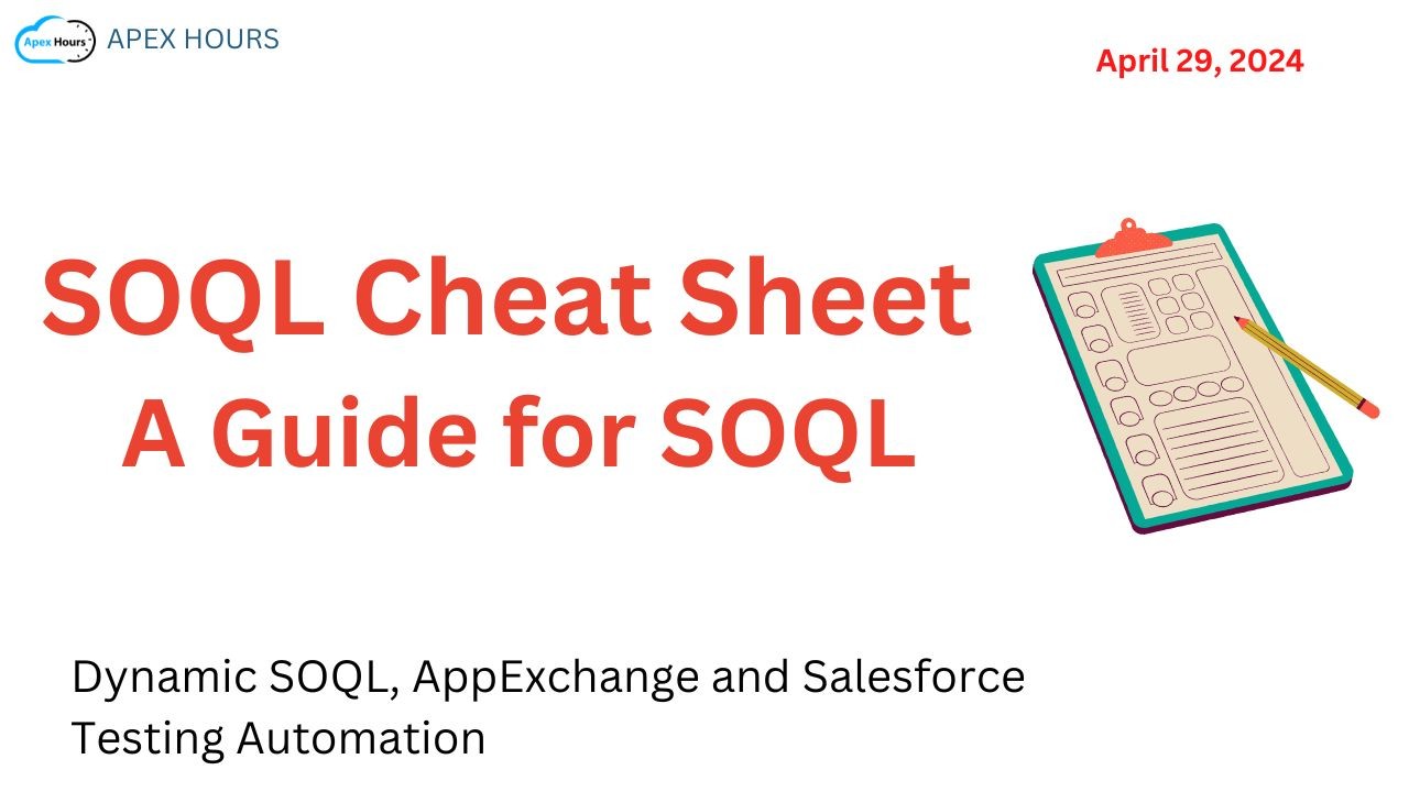 SOQL Cheat Sheet SOQL Cheat Sheet