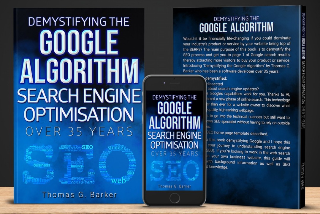 Demystifying the Google Algorithm Now available on Amazon Demystifying the Google Algorithm Now available on Amazon