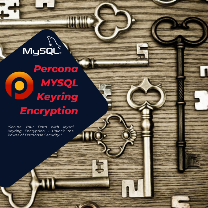 Percona MySQL Encryption - Part 1 Percona MySQL Encryption - Part 1