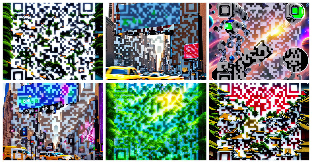 Unlocking the Beauty of QR Codes: Artistic Transformations with Stable ... Unlocking the Beauty of QR Codes: Artistic Transformations with Stable ...