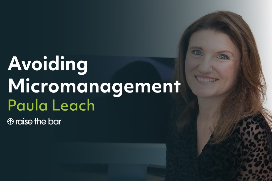 Avoiding Micromanagement Avoiding Micromanagement