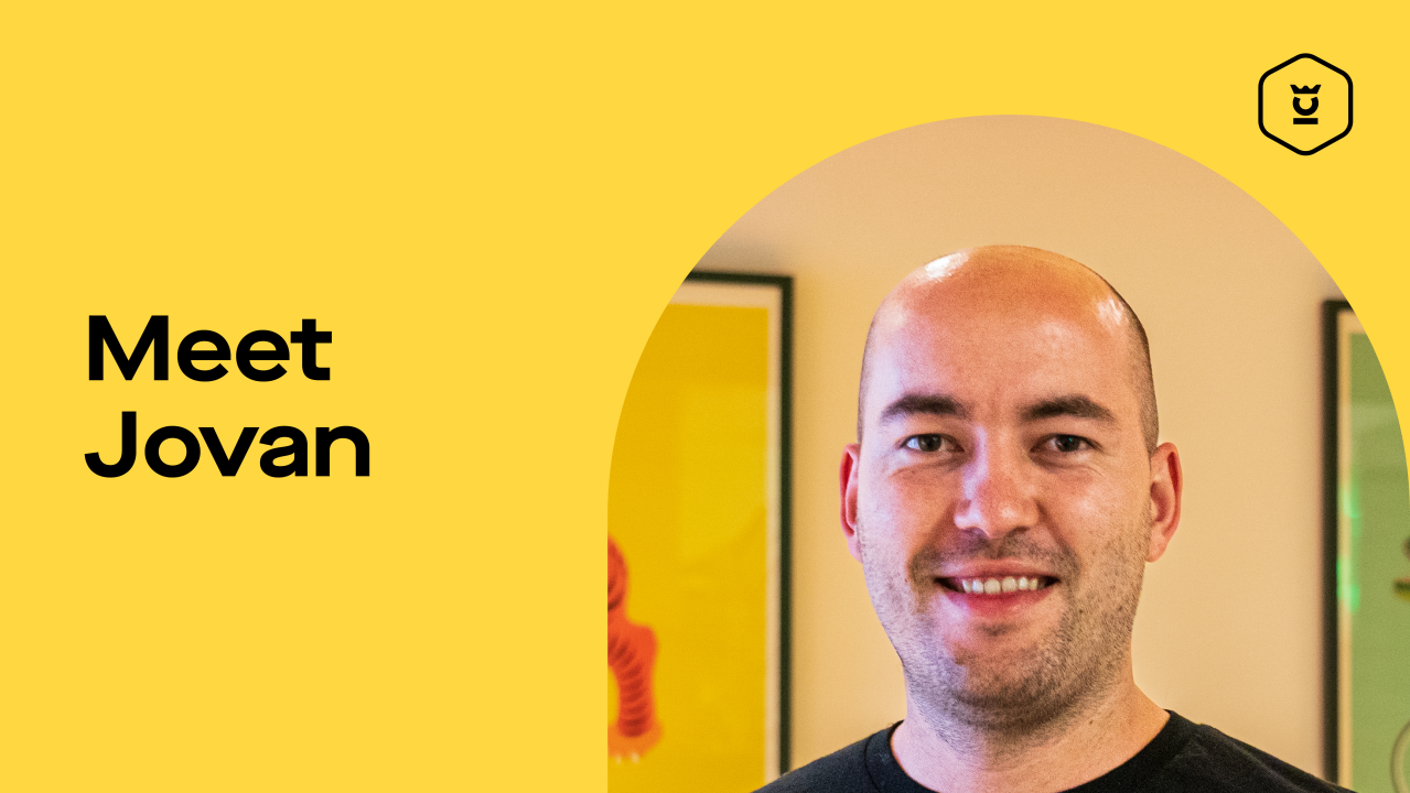 Turning a hobby into a career in tech. Meet Jovan. Turning a hobby into a career in tech. Meet Jovan.