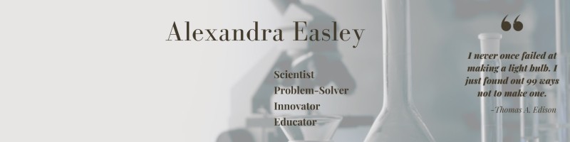 Alexandra Easley, PhD - Instructor of Introductory Biology - Louisiana ... Alexandra Easley, PhD - Instructor of Introductory Biology - Louisiana ...