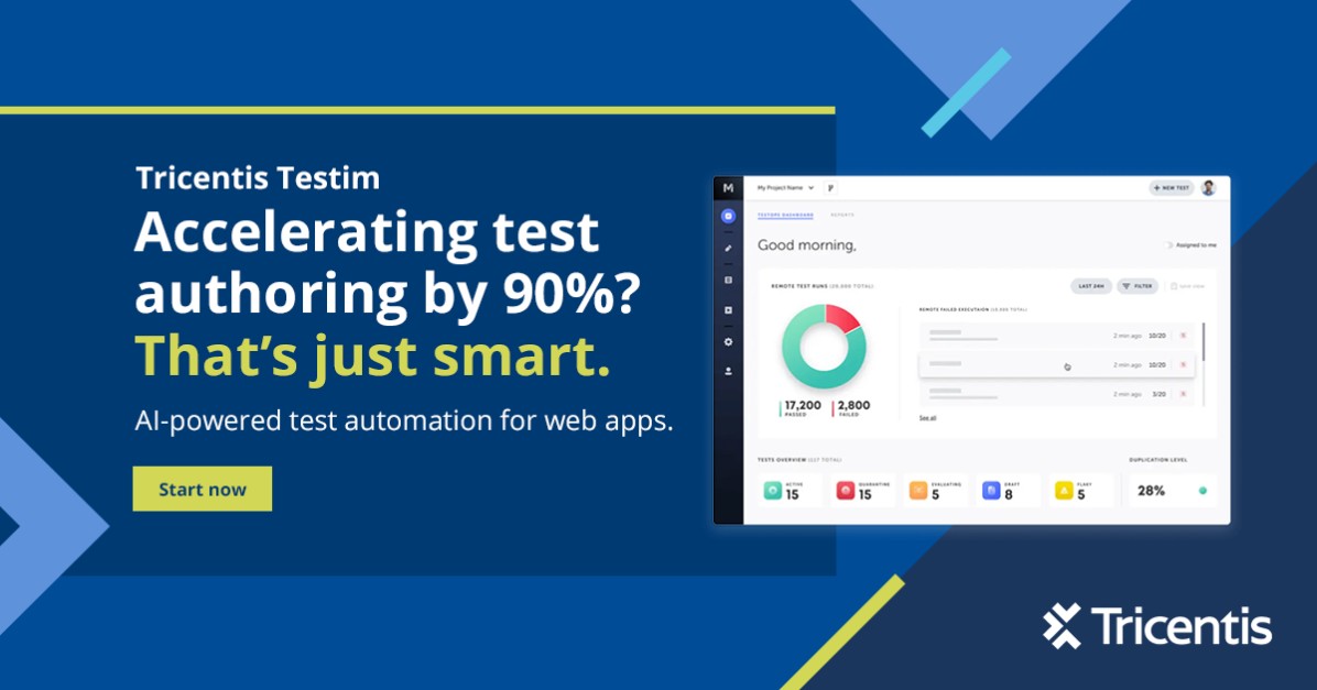 Tricentis on LinkedIn: Automated UI and Functional Testing - AI-Powered ... Tricentis on LinkedIn: Automated UI and Functional Testing - AI-Powered ...