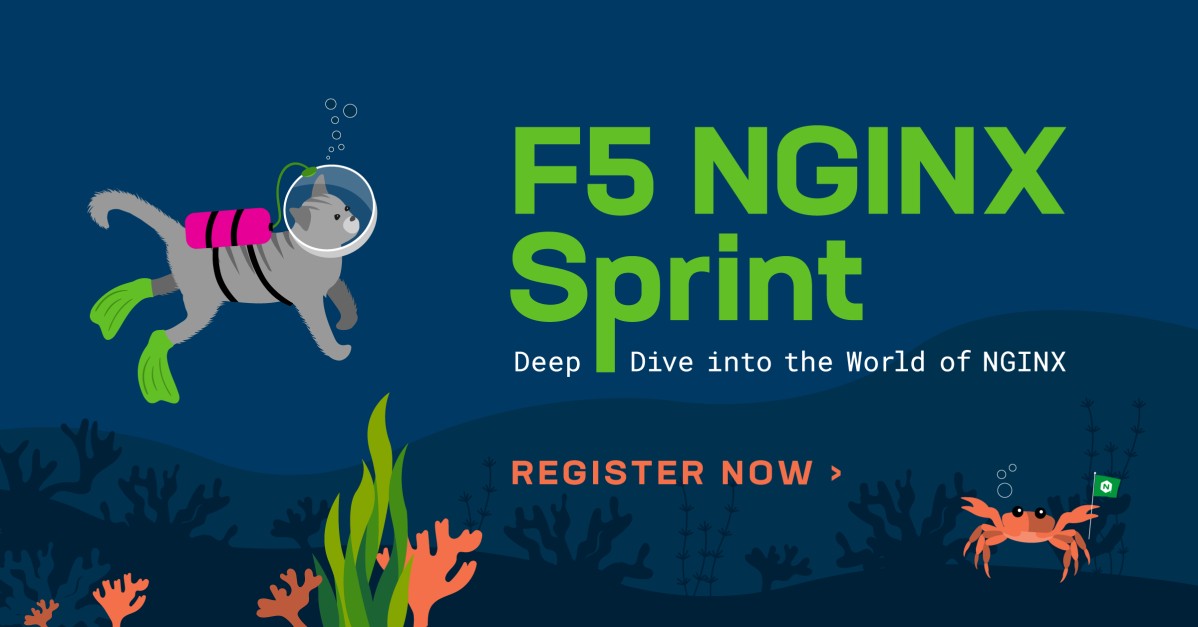 NGINX on LinkedIn: NGINX Sprint Registration - NGINX NGINX on LinkedIn: NGINX Sprint Registration - NGINX