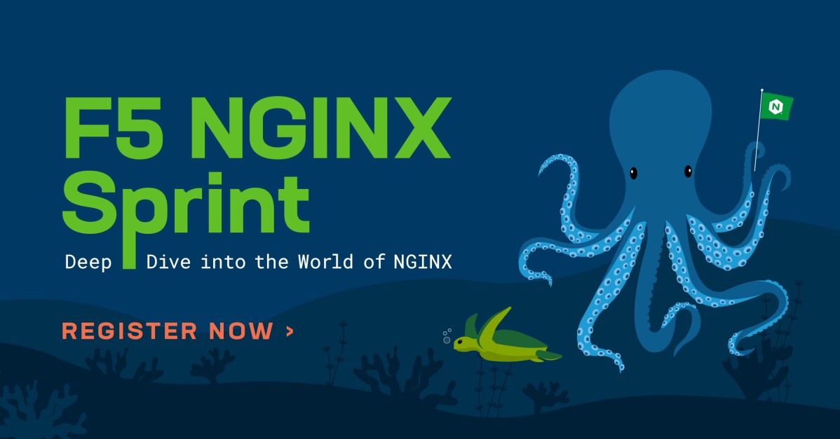 NGINX on LinkedIn: NGINX Sprint Registration - NGINX NGINX on LinkedIn: NGINX Sprint Registration - NGINX