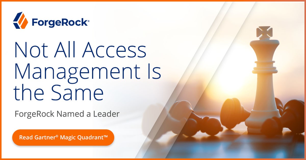 ForgeRock on LinkedIn: Gartner Magic Quadrant for Access Management ... ForgeRock on LinkedIn: Gartner Magic Quadrant for Access Management ...