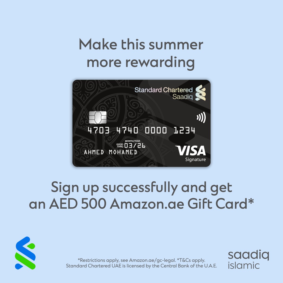Standard Chartered on LinkedIn: Apply for Saadiq Credit Card | Standard ... Standard Chartered on LinkedIn: Apply for Saadiq Credit Card | Standard ...