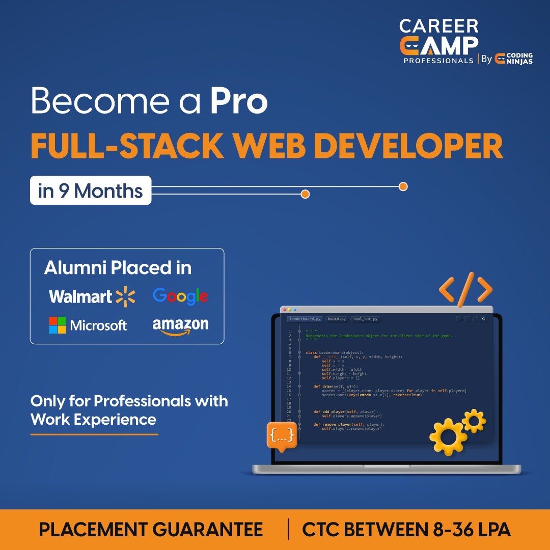 Coding Ninjas on LinkedIn: Job Bootcamp by Coding Ninjas Coding Ninjas on LinkedIn: Job Bootcamp by Coding Ninjas