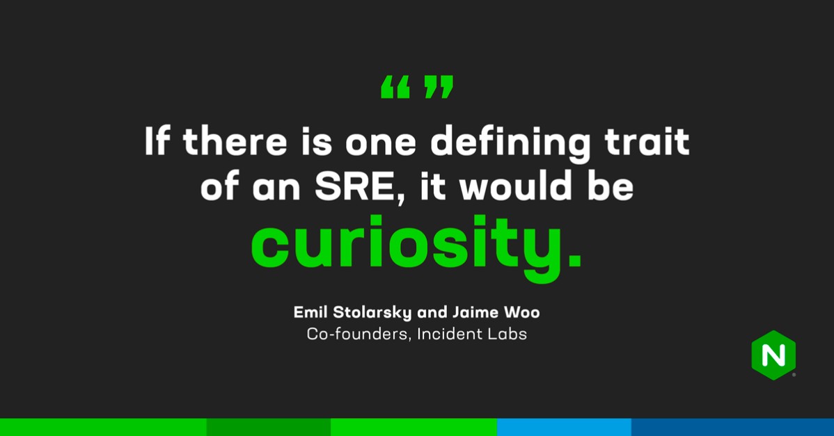 NGINX on LinkedIn: 97 Things Every SRE Should Know - NGINX NGINX on LinkedIn: 97 Things Every SRE Should Know - NGINX