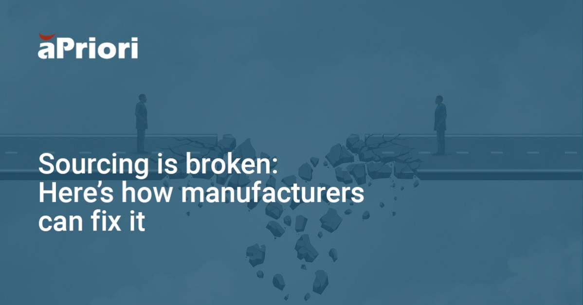 aPriori Technologies on LinkedIn: 5 Ways Manufacturers can Fix ... aPriori Technologies on LinkedIn: 5 Ways Manufacturers can Fix ...