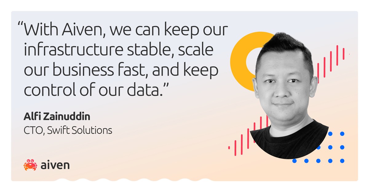 Aiven on LinkedIn: Aiven enabling Swift growth Aiven on LinkedIn: Aiven enabling Swift growth