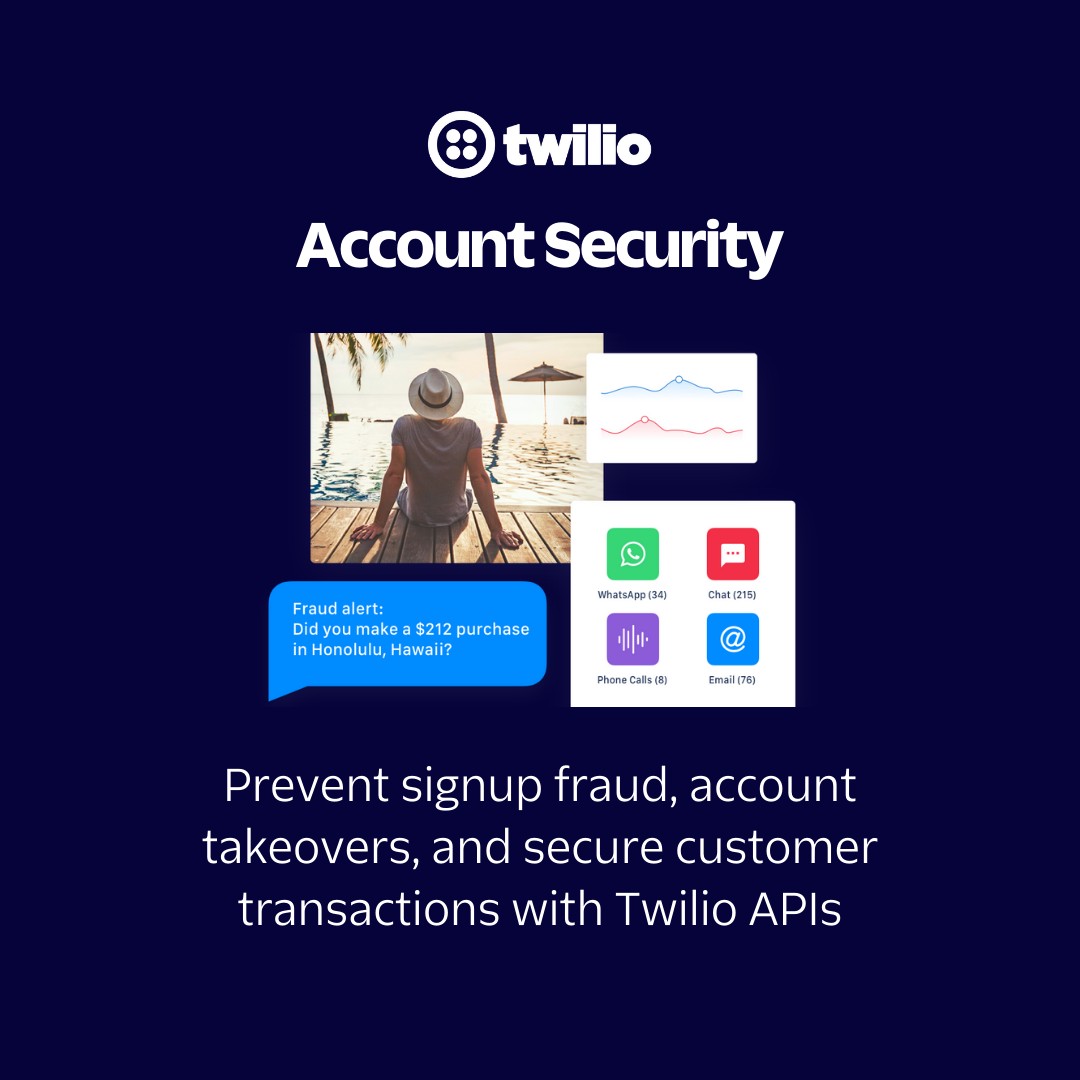 Twilio on LinkedIn: Twilio | Account Security Twilio on LinkedIn: Twilio | Account Security