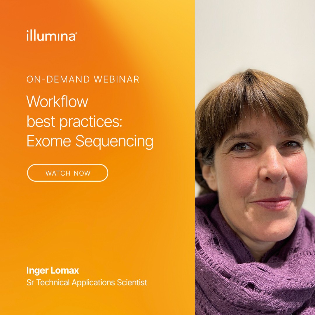 Illumina on LinkedIn: Workflow best practices: Exome Sequencing Illumina on LinkedIn: Workflow best practices: Exome Sequencing
