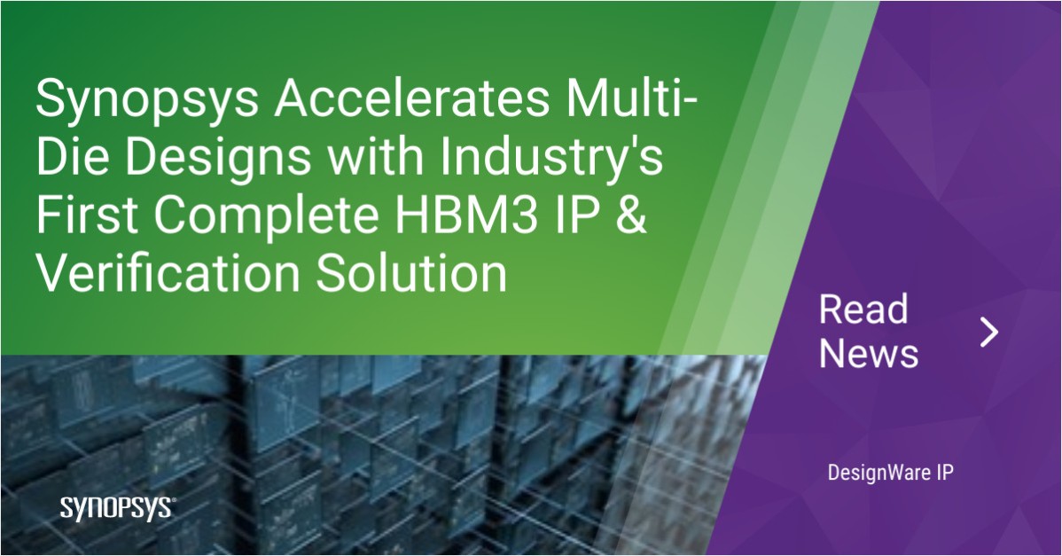 Synopsys Inc on LinkedIn: Synopsys Accelerates Multi-Die Designs with ... Synopsys Inc on LinkedIn: Synopsys Accelerates Multi-Die Designs with ...