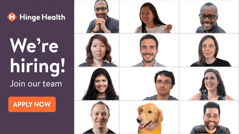Hinge Health on LinkedIn: Hinge Health - Senior Software Engineer ... Hinge Health on LinkedIn: Hinge Health - Senior Software Engineer ...