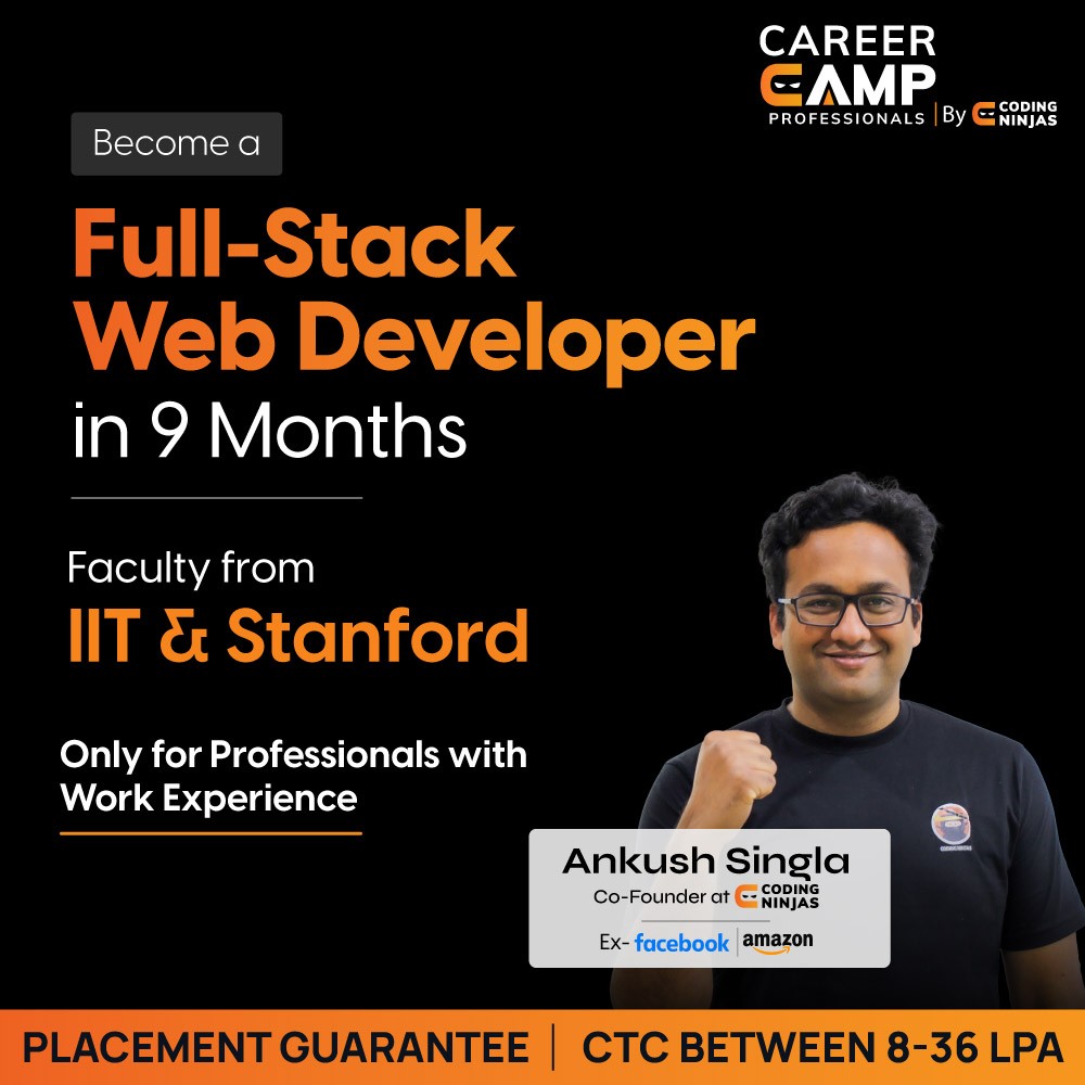 Coding Ninjas on LinkedIn: Job Bootcamp by Coding Ninjas Coding Ninjas on LinkedIn: Job Bootcamp by Coding Ninjas