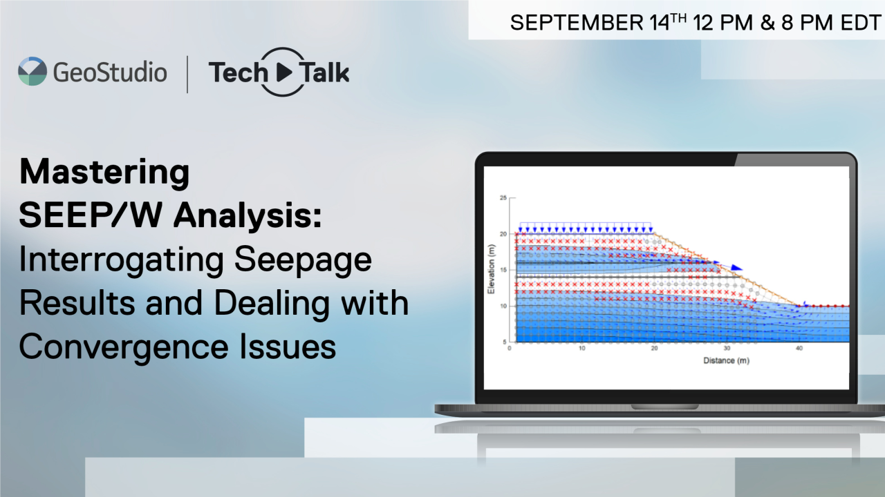 TechTalk: Mastering SEEP/W Analysis: Interrogating Seepage Results ... TechTalk: Mastering SEEP/W Analysis: Interrogating Seepage Results ...