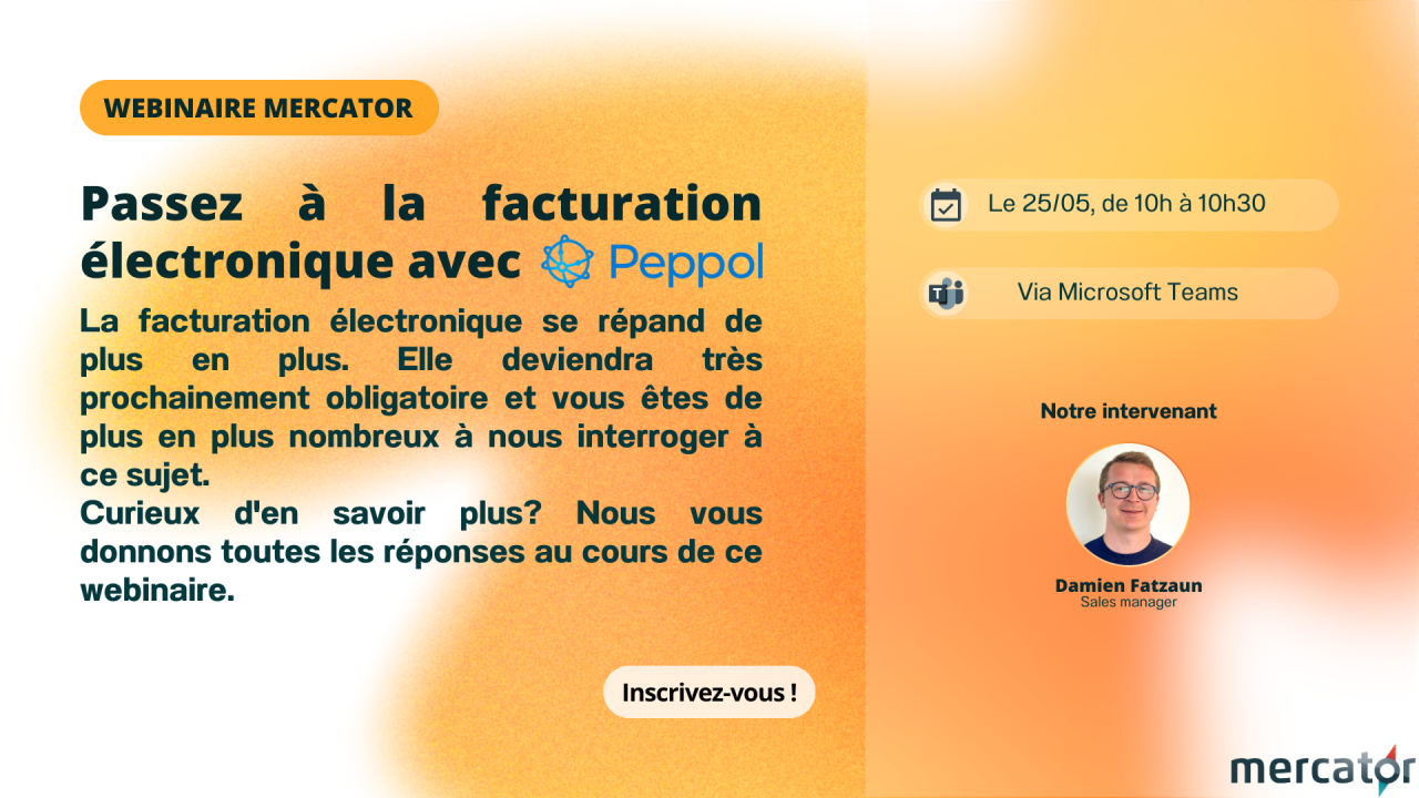 Webinaire - Passez à la facturation électronique avec Peppol | LinkedIn Webinaire - Passez à la facturation électronique avec Peppol | LinkedIn