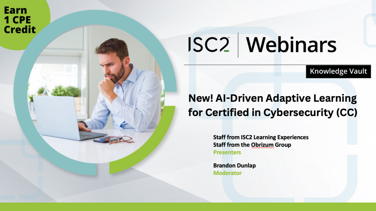 New! AI-Driven Adaptive Learning for Certified in Cybersecurity (CC ... New! AI-Driven Adaptive Learning for Certified in Cybersecurity (CC ...