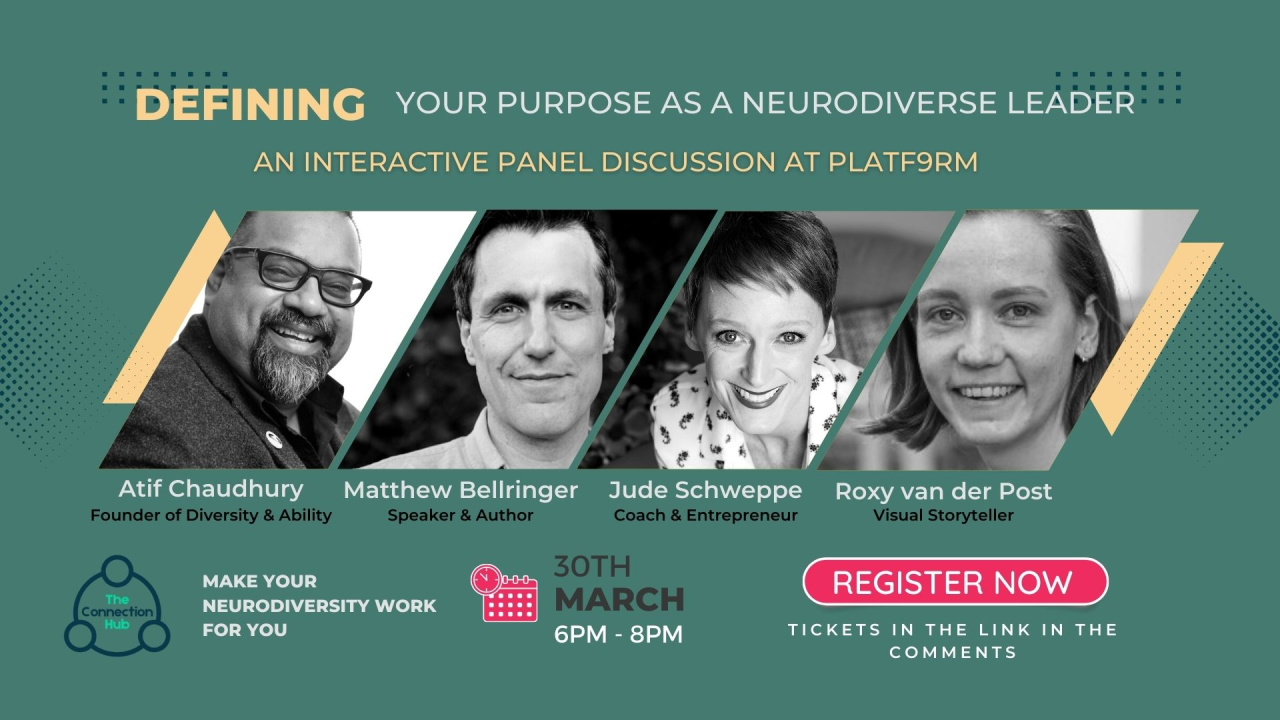 DEFINING YOUR PURPOSE AS A NEURODIVERSE LEADER | LinkedIn DEFINING YOUR PURPOSE AS A NEURODIVERSE LEADER | LinkedIn