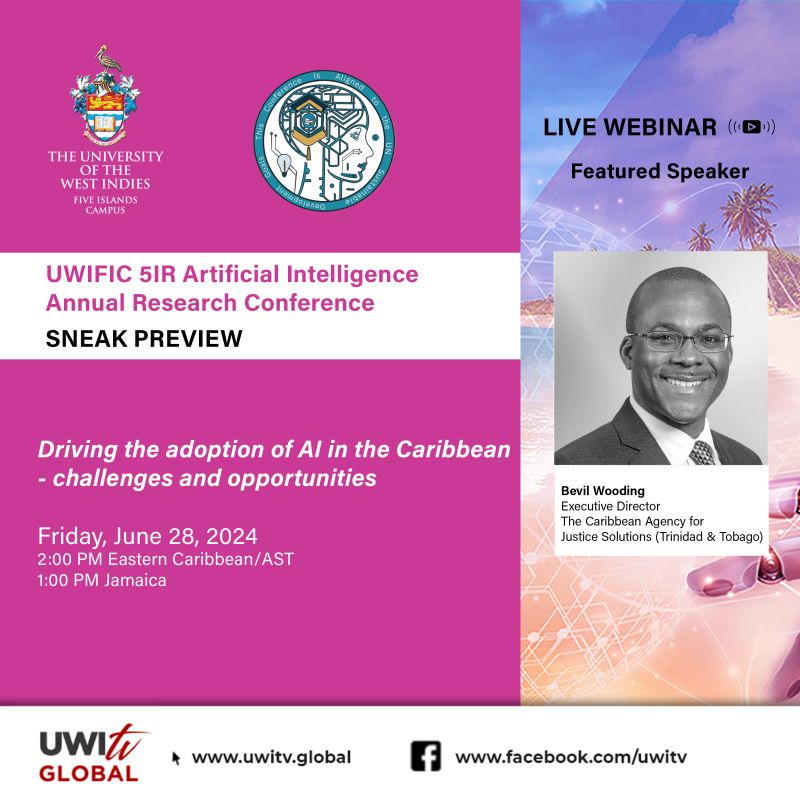 UWI TV on LinkedIn: UWIFIC 5IR Conference Sneak Preview The Caribbean's ... UWI TV on LinkedIn: UWIFIC 5IR Conference Sneak Preview The Caribbean's ...