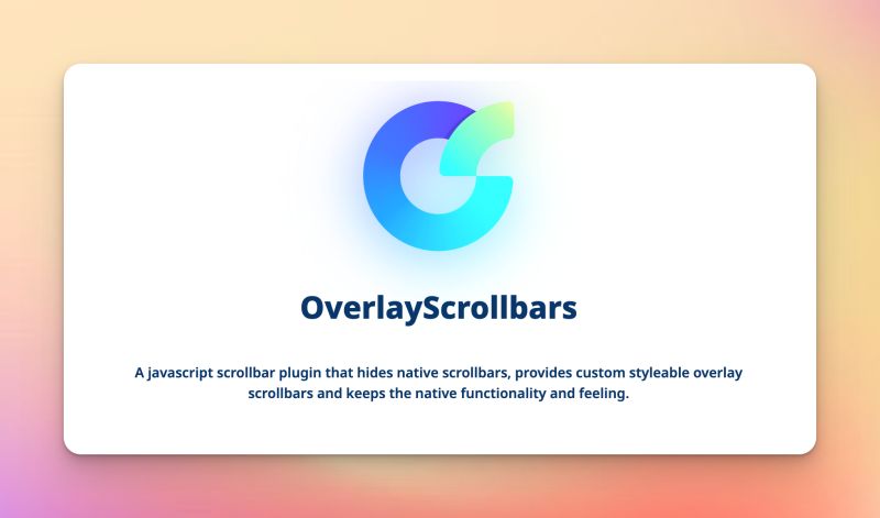 Michael Hoffmann on LinkedIn: 🛠️ OverlayScrollbars 👉🏻 JS scrollbar ... Michael Hoffmann on LinkedIn: 🛠️ OverlayScrollbars 👉🏻 JS scrollbar ...