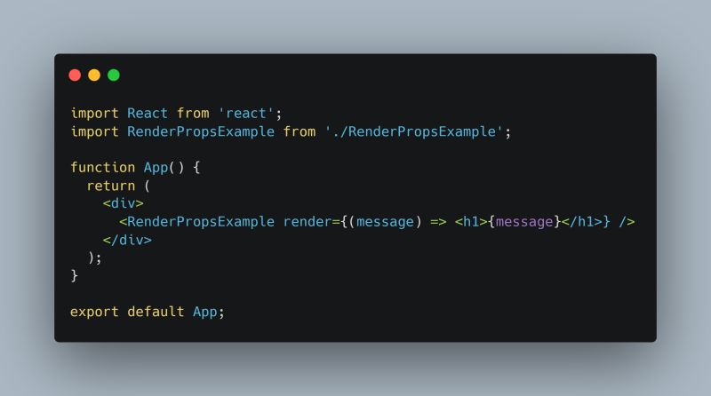 Reza Abaskhanian on LinkedIn: Render Props in React : To use render ... Reza Abaskhanian on LinkedIn: Render Props in React : To use render ...