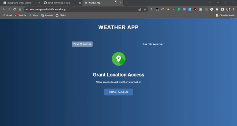 Zahid Mohammad on LinkedIn: #weatherapp #javascript #tailwindcss # ... Zahid Mohammad on LinkedIn: #weatherapp #javascript #tailwindcss # ...