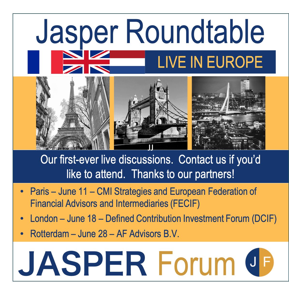 John Mitchem on LinkedIn: Jasper Roundtable | Our New Live Events ... John Mitchem on LinkedIn: Jasper Roundtable | Our New Live Events ...