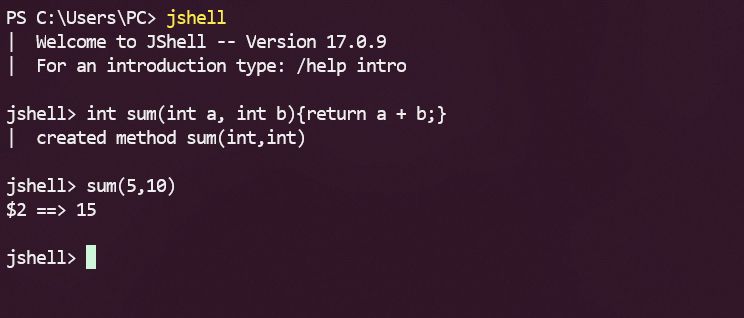 Adam Houlihal on LinkedIn: #java #jshell #programming #codingtips # ... Adam Houlihal on LinkedIn: #java #jshell #programming #codingtips # ...
