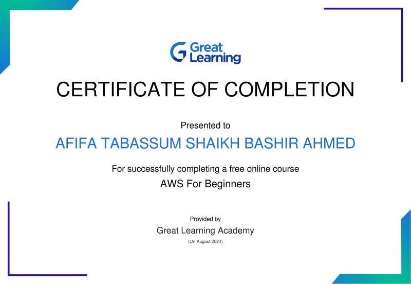 Afifa Tabassum on LinkedIn: #greatlearningacademy #greatlearning # ... Afifa Tabassum on LinkedIn: #greatlearningacademy #greatlearning # ...